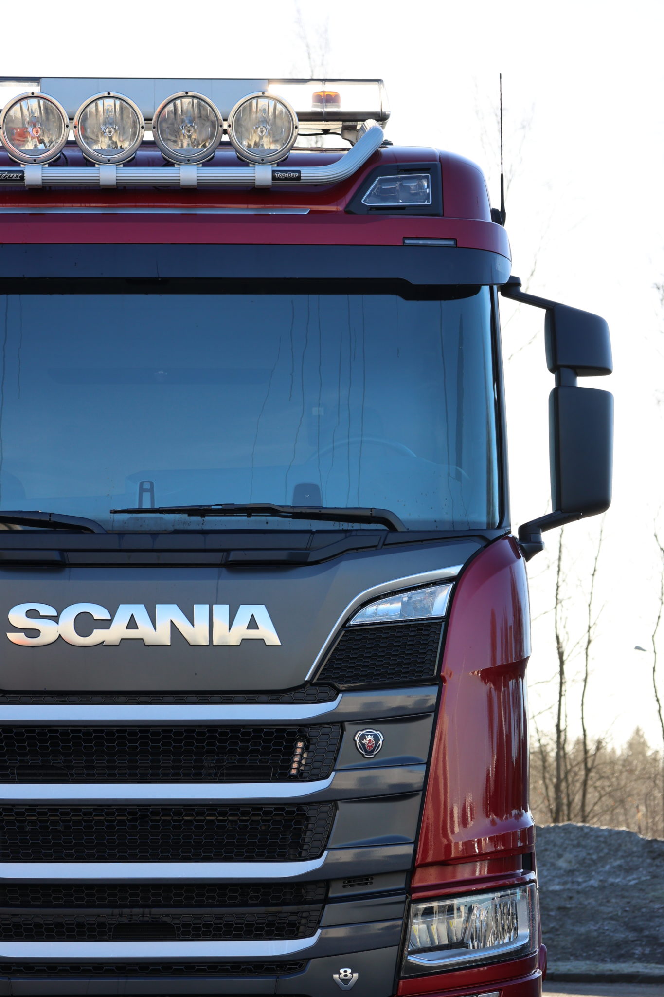 Remote control for weight display on your lorry - SCANIA | Tele Radio