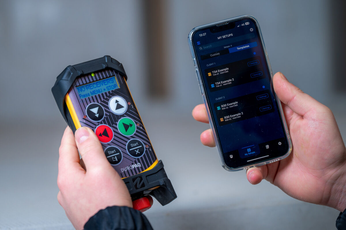 Control remoto industrial DuroPAQ TH56 | Tele Radio