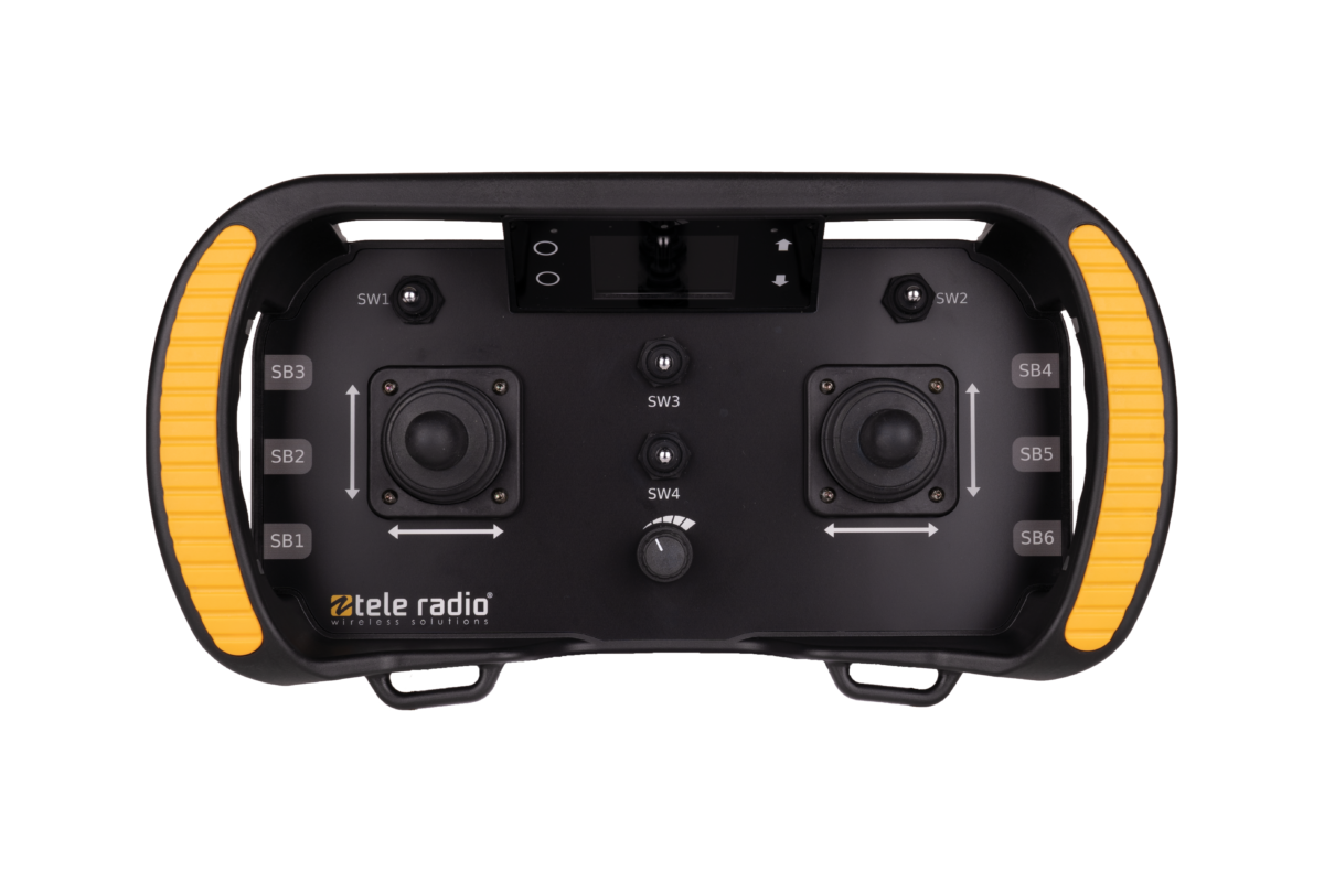 Puma wireless remote control for mobile hydraulics & industry | Tele Radio