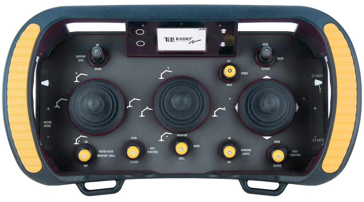 Puma wireless remote control for mobile hydraulics & industry | Tele Radio
