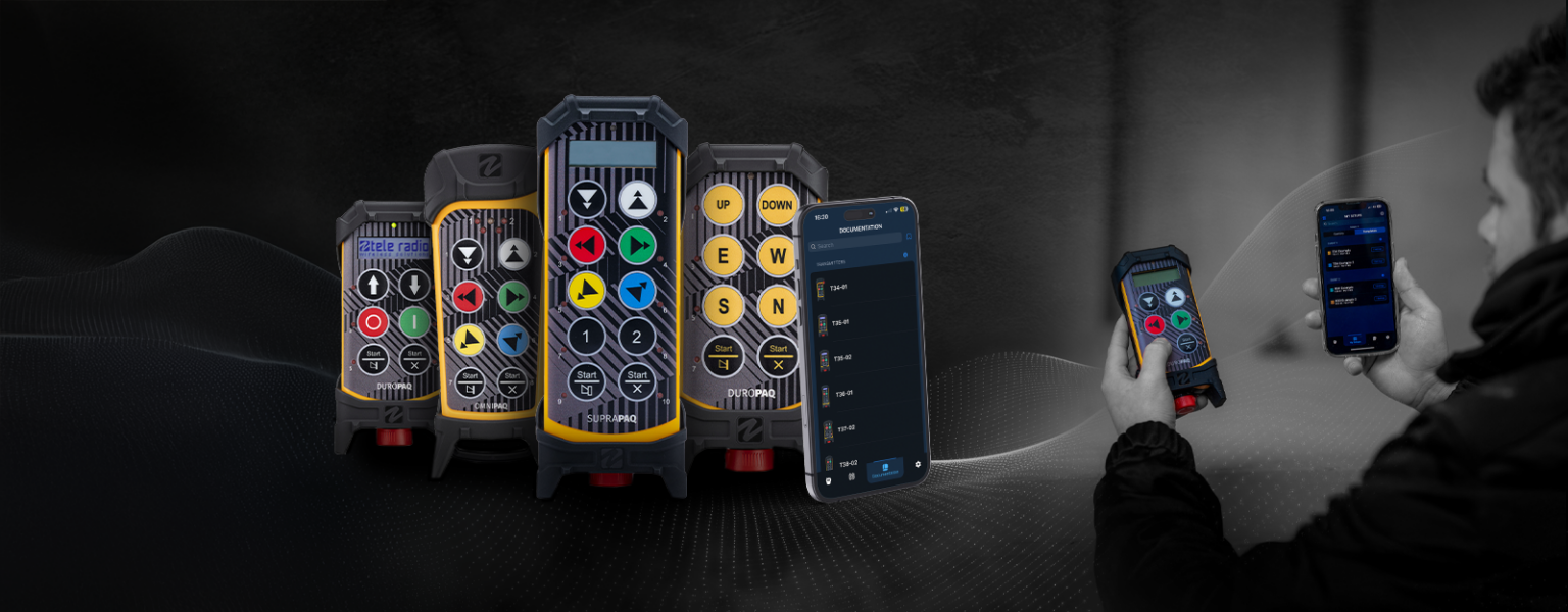 PAQ LINE HAND TRANSMITTERS | Tele Radio