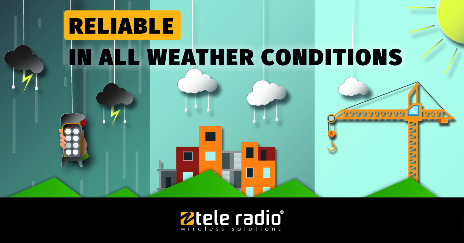 TELE RADIO TRANSMITTERS AND RECEIVERS ARE KNOWN TO MEET HIGH IP RATINGS ...