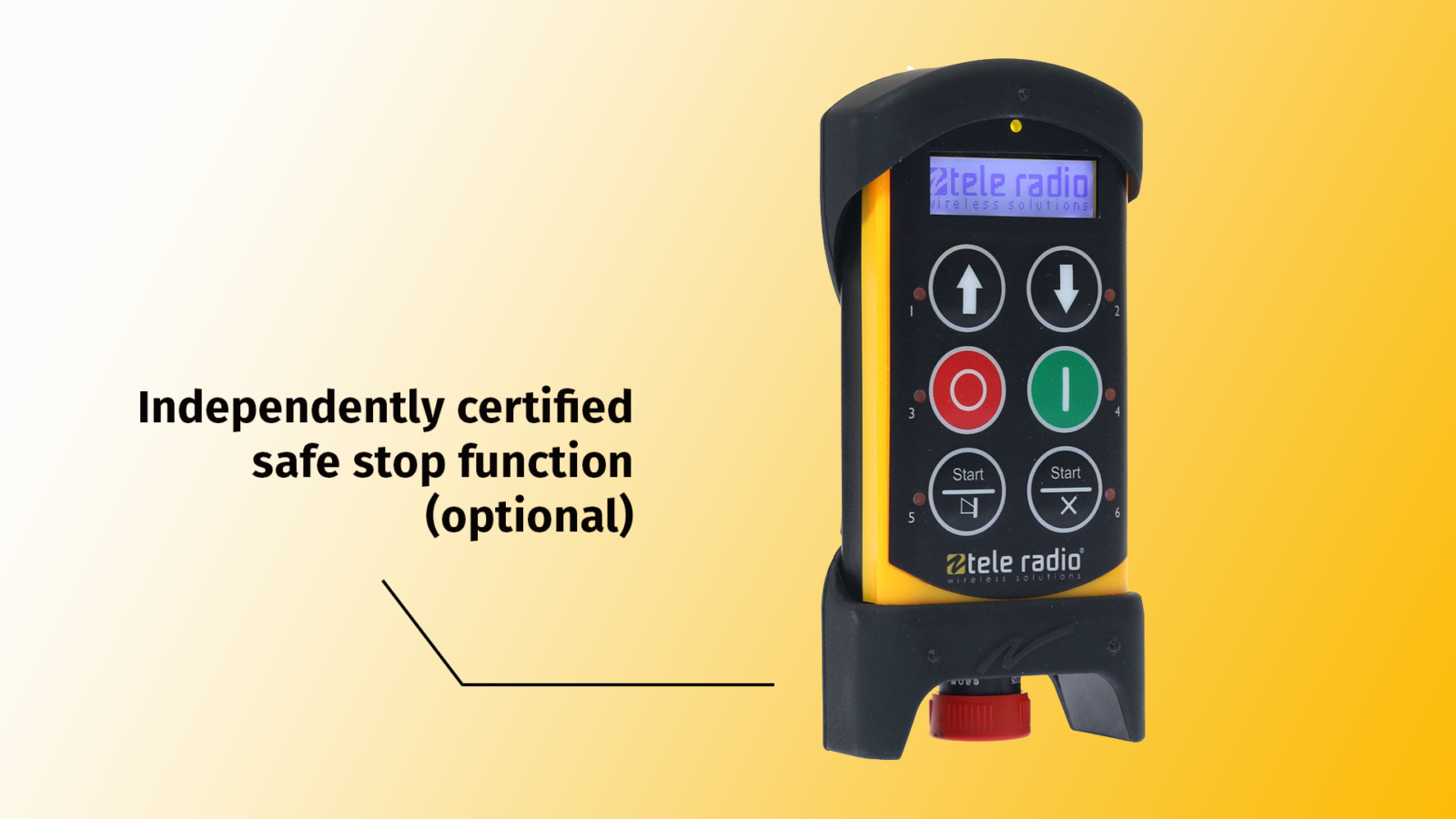 Wireless remote control solutions for welding | Tele Radio