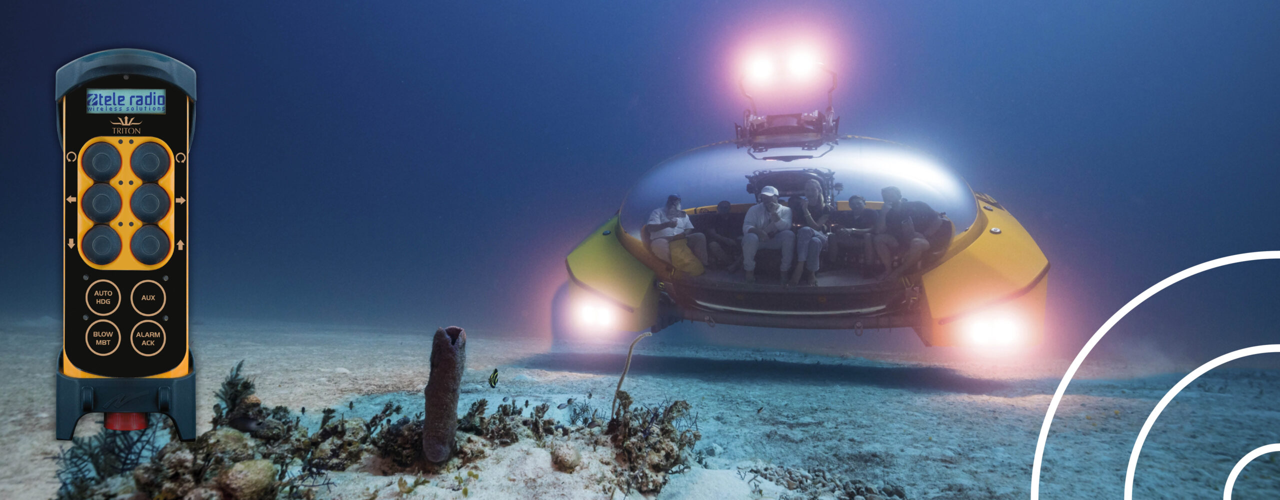 The Tele Radio remote control takes operating a submarine to the next ...