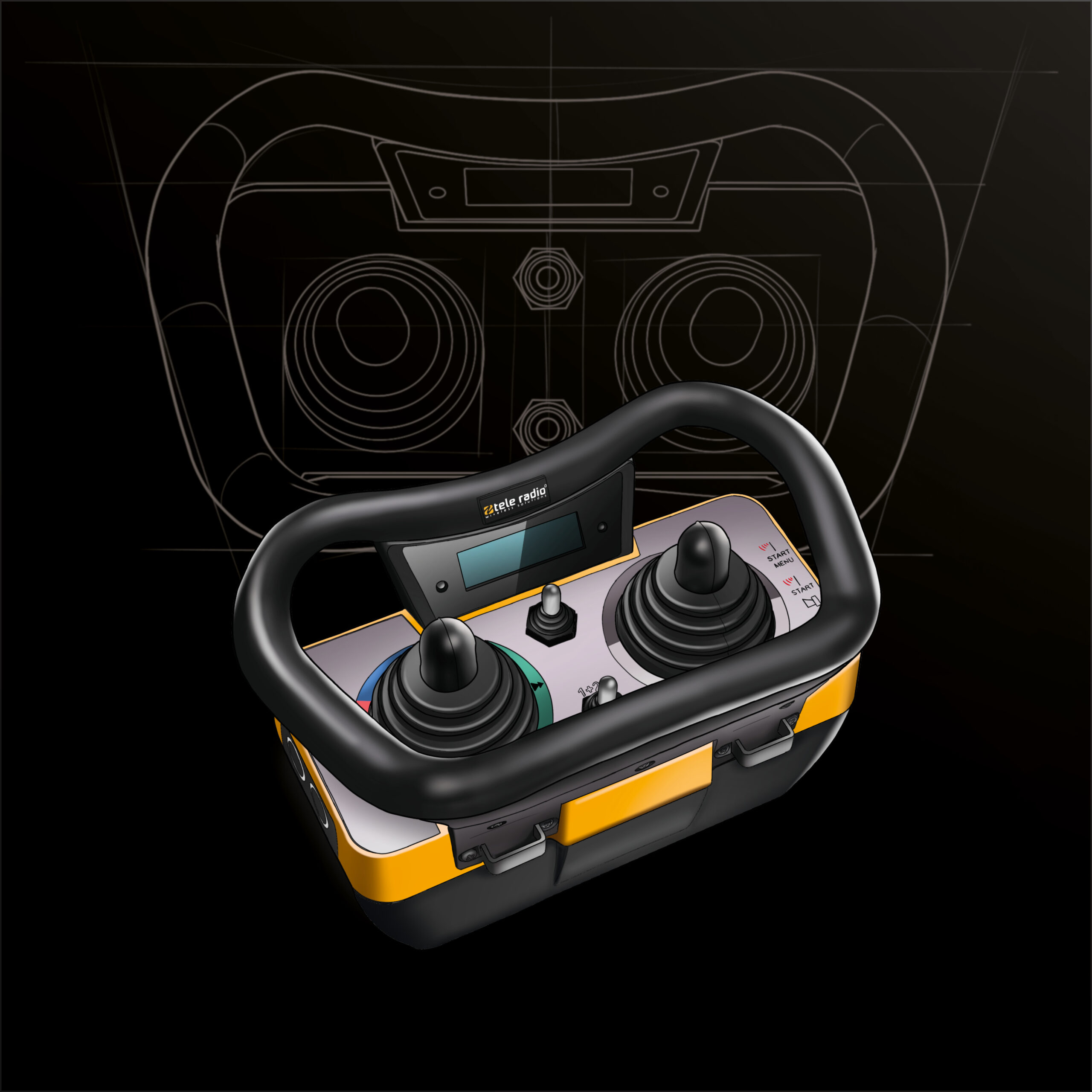 Tele Radio PrimaTEQ, a new name for the T12, successful, compact waist ...