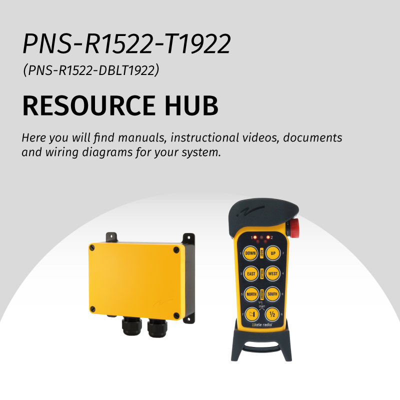 PNS-R1522-T1922 Wiring Diagrams | Tele Radio