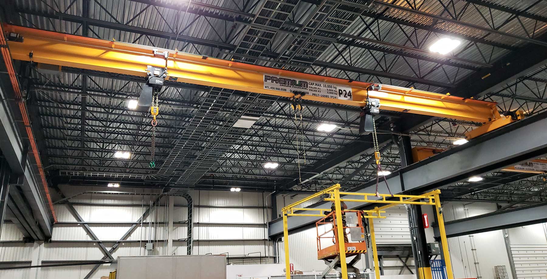 A festoonless crane is possible with Tele Radio Remote Controls | Tele ...