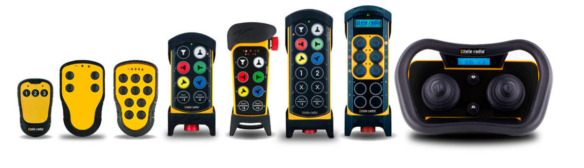 Safe radio remote control - Tele Radio | We offer wireless solutions